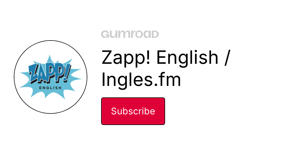 Zapp! English / Ingles.fm