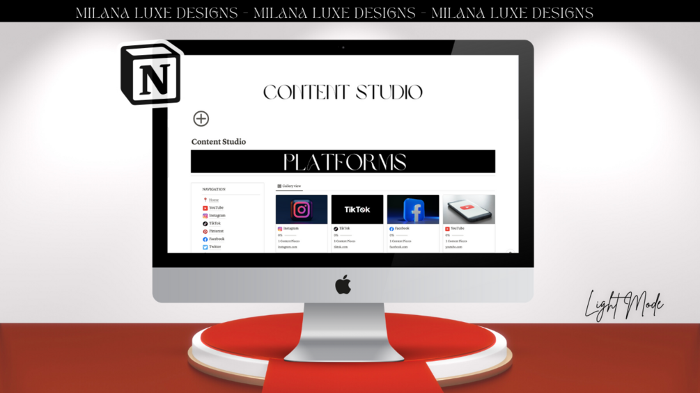 Notion Content Studio - Silken Theme
