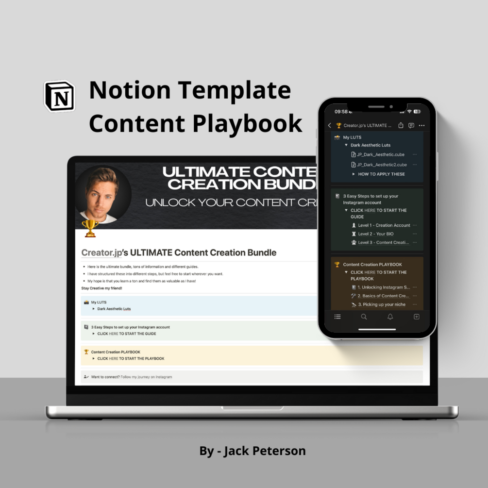 Become a Content Creator Today - ULTIMATE BUNDLE