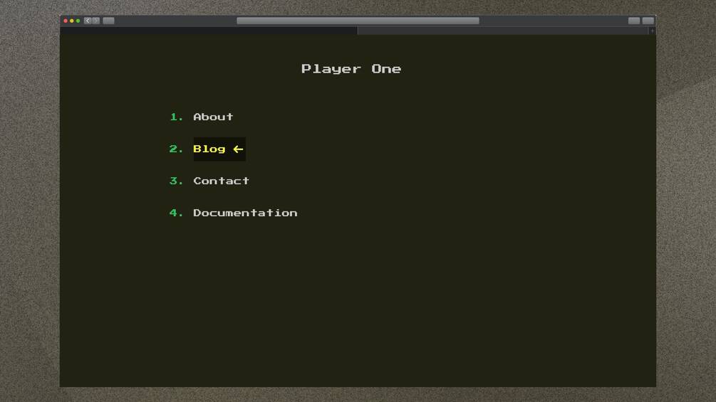 Player One: Astro + Tailwind CSS Website Theme