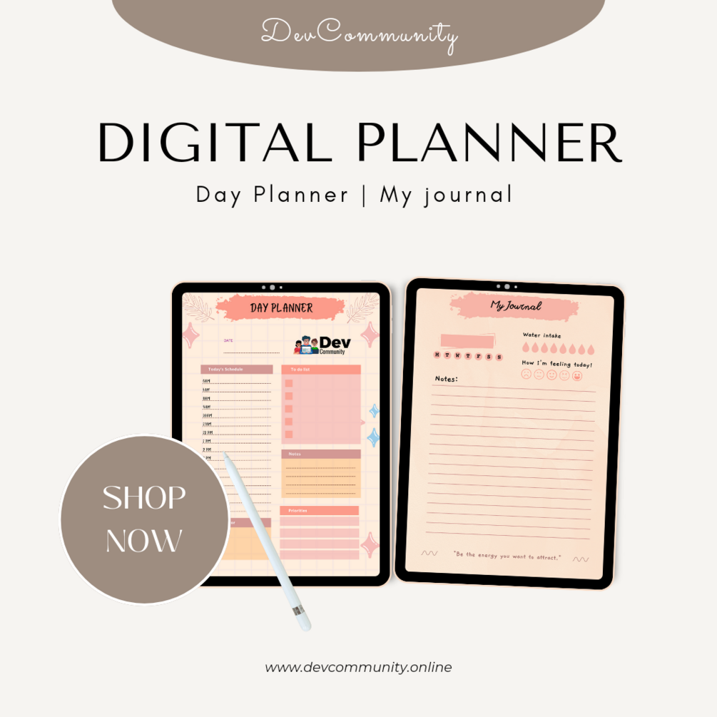 Day Planner and My Journal Templates