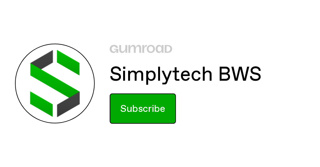 Simplytech BWS
