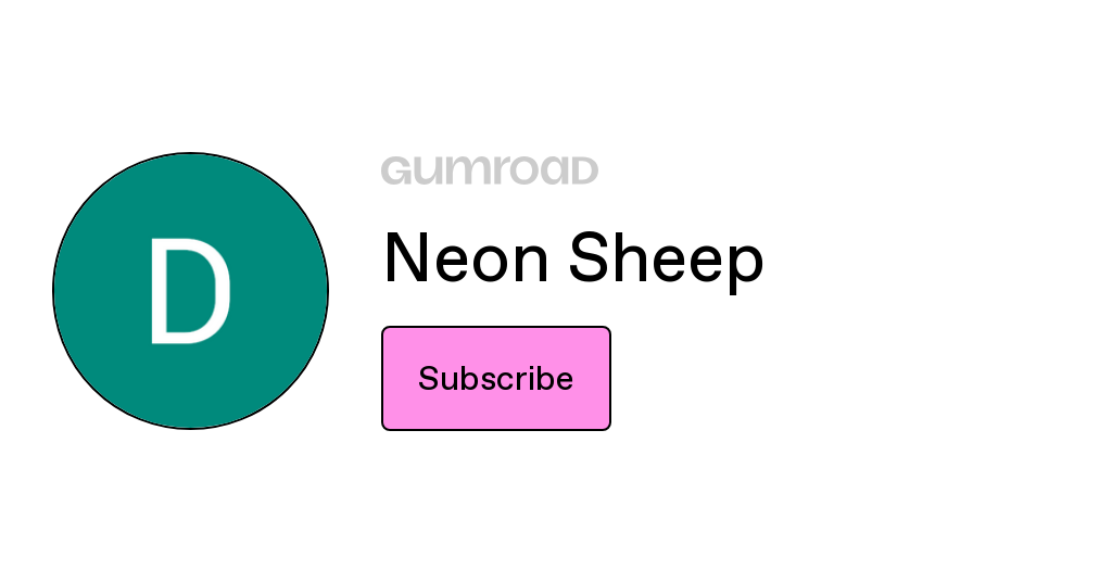 Neon Sheep