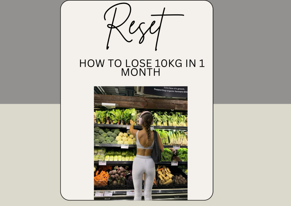 Reset: A 30-Day Journey to Lose 10 KG and Transform Your Life