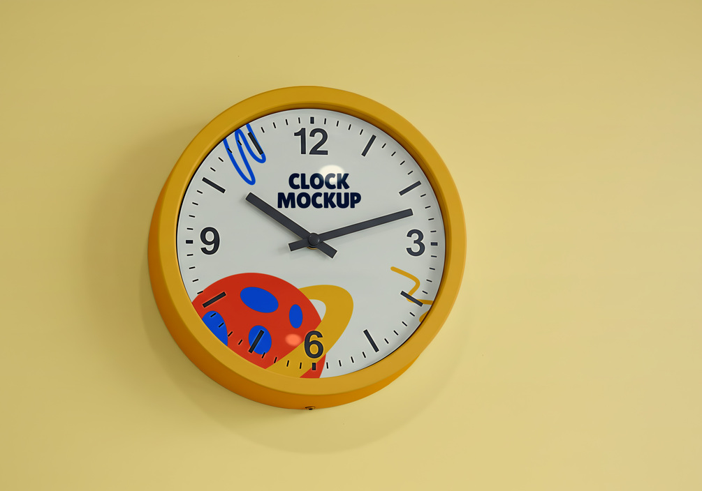 Free Clock playground Mockup