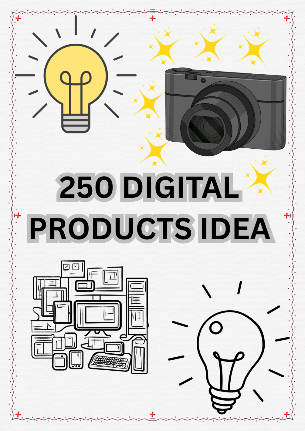 250 Digital Product Ideas