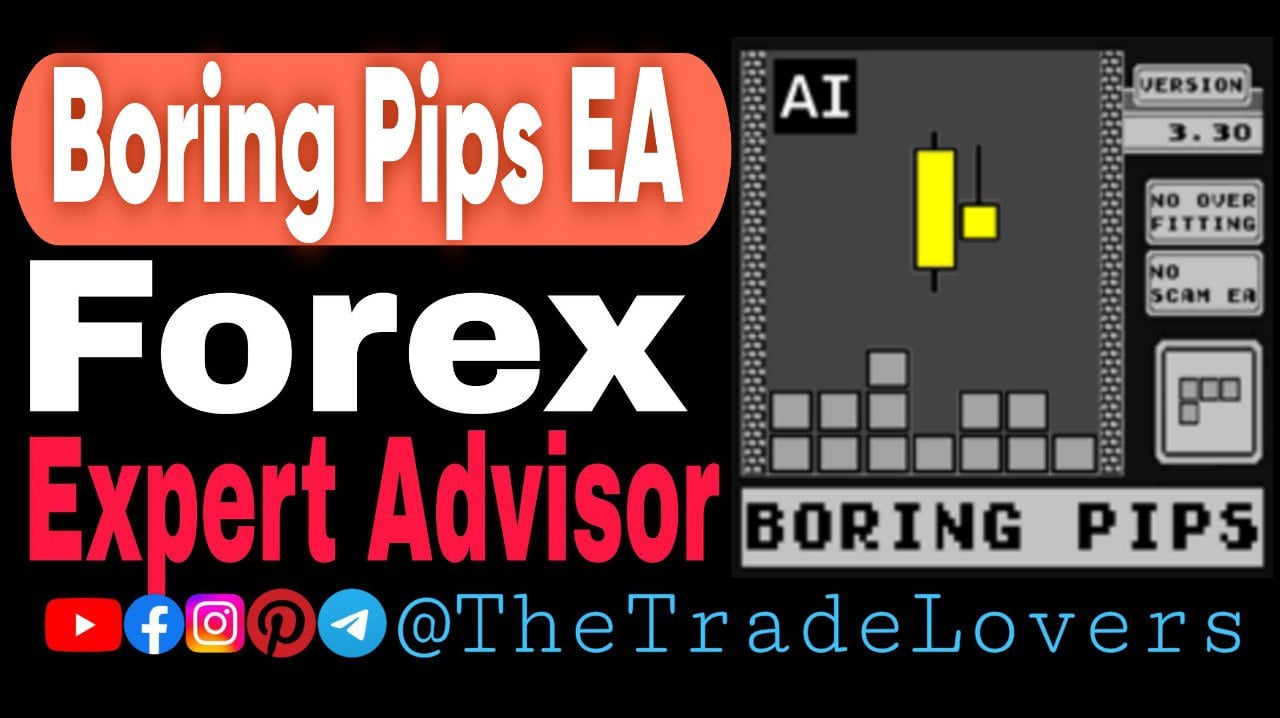 Boring Pips EA MT4 Unlimited | Forex Robot | MT4 Expert Advisor