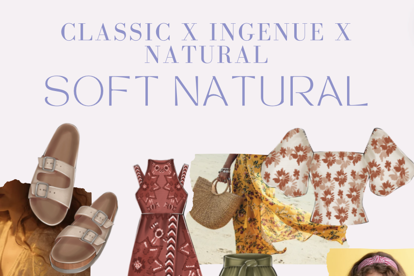 MOODBOARD | classic x ingenue x natural / soft natural