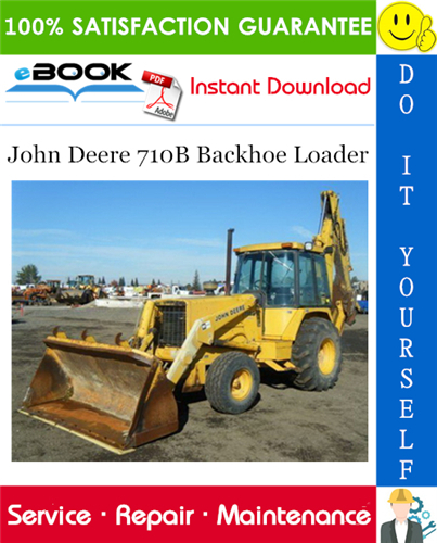 John Deere 710B Backhoe Loader Technical Manual