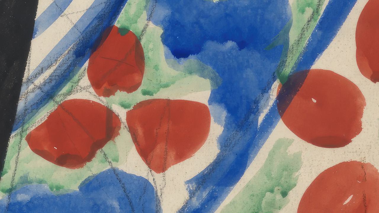 Gouache by H. Lyman Sayen