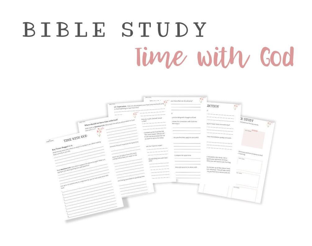 Time with God Bible Study