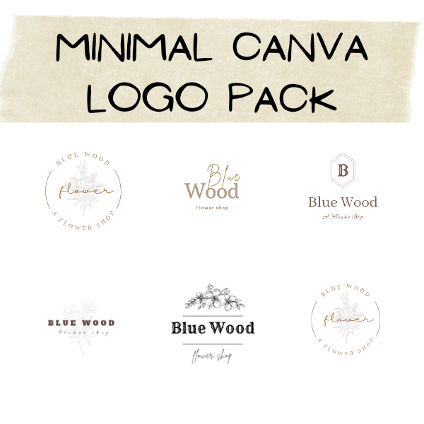 6 Minimal Logo Template