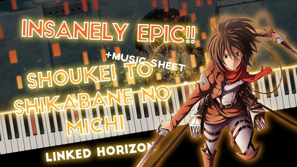 Shoukei to Shikabane no Michi - AOT OP 3 - Felix Kurniadi Music (Piano ...