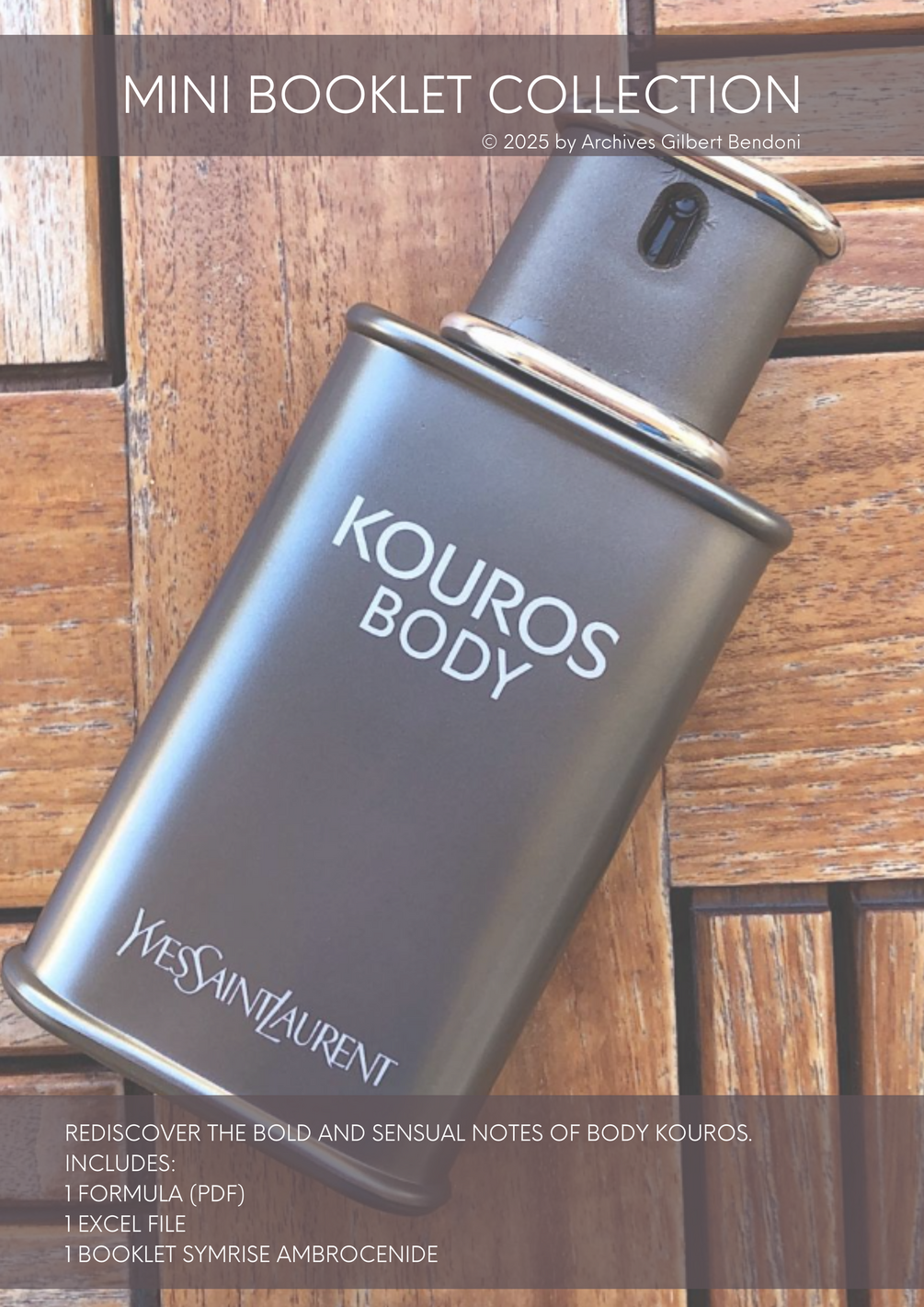 Body Kouros Mini Booklet – Exclusive Formula