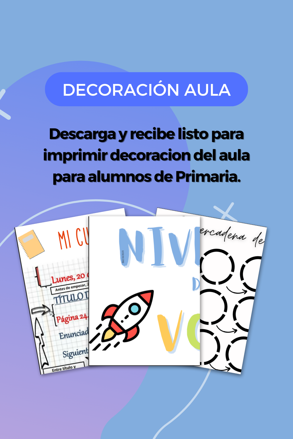 🎨 Pack de Decoración para el Aula – ¡Crea un espacio bonito, funcional ...