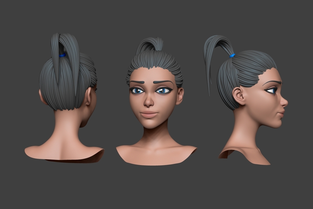 Stylized Bust