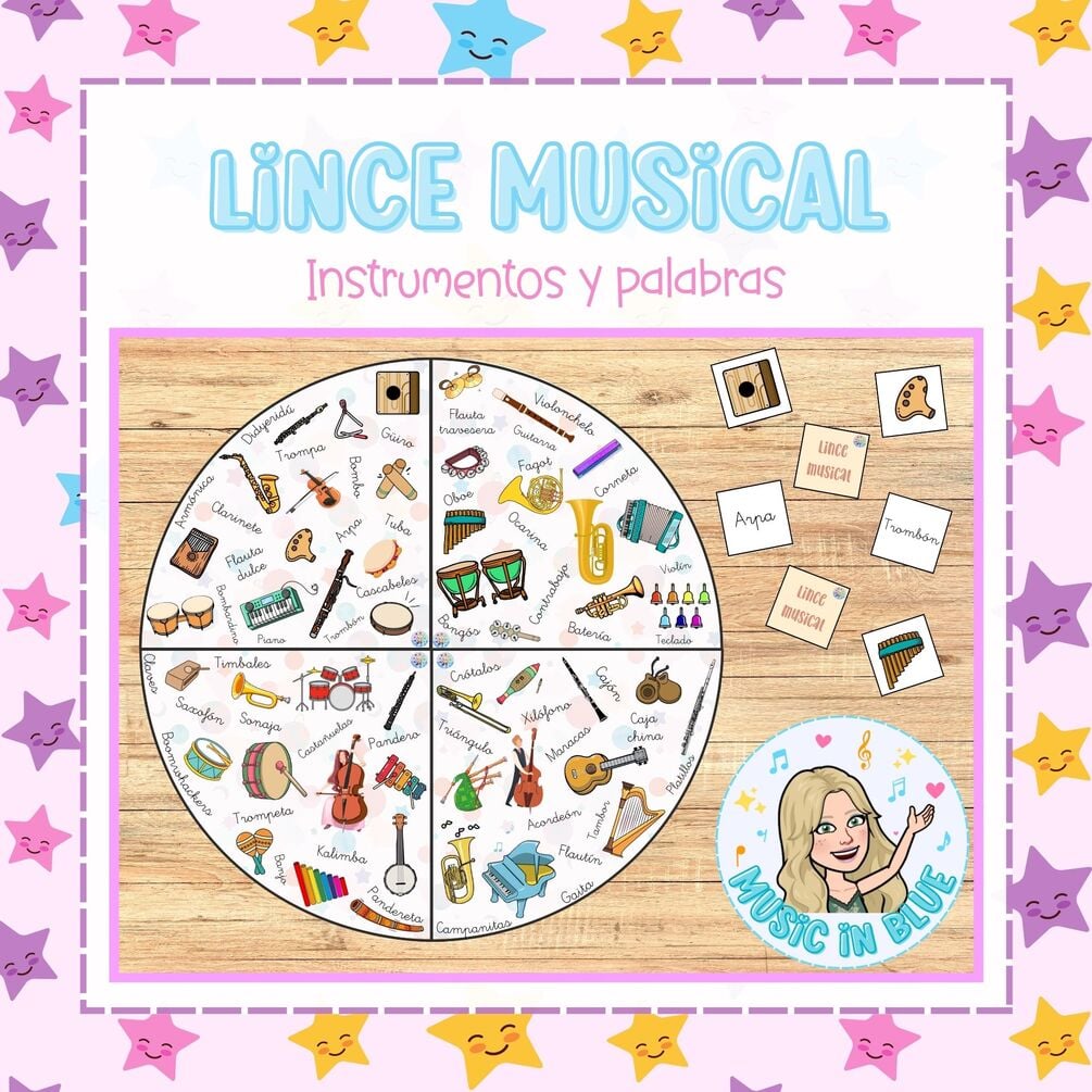 Lince musical - Imágenes y palabras