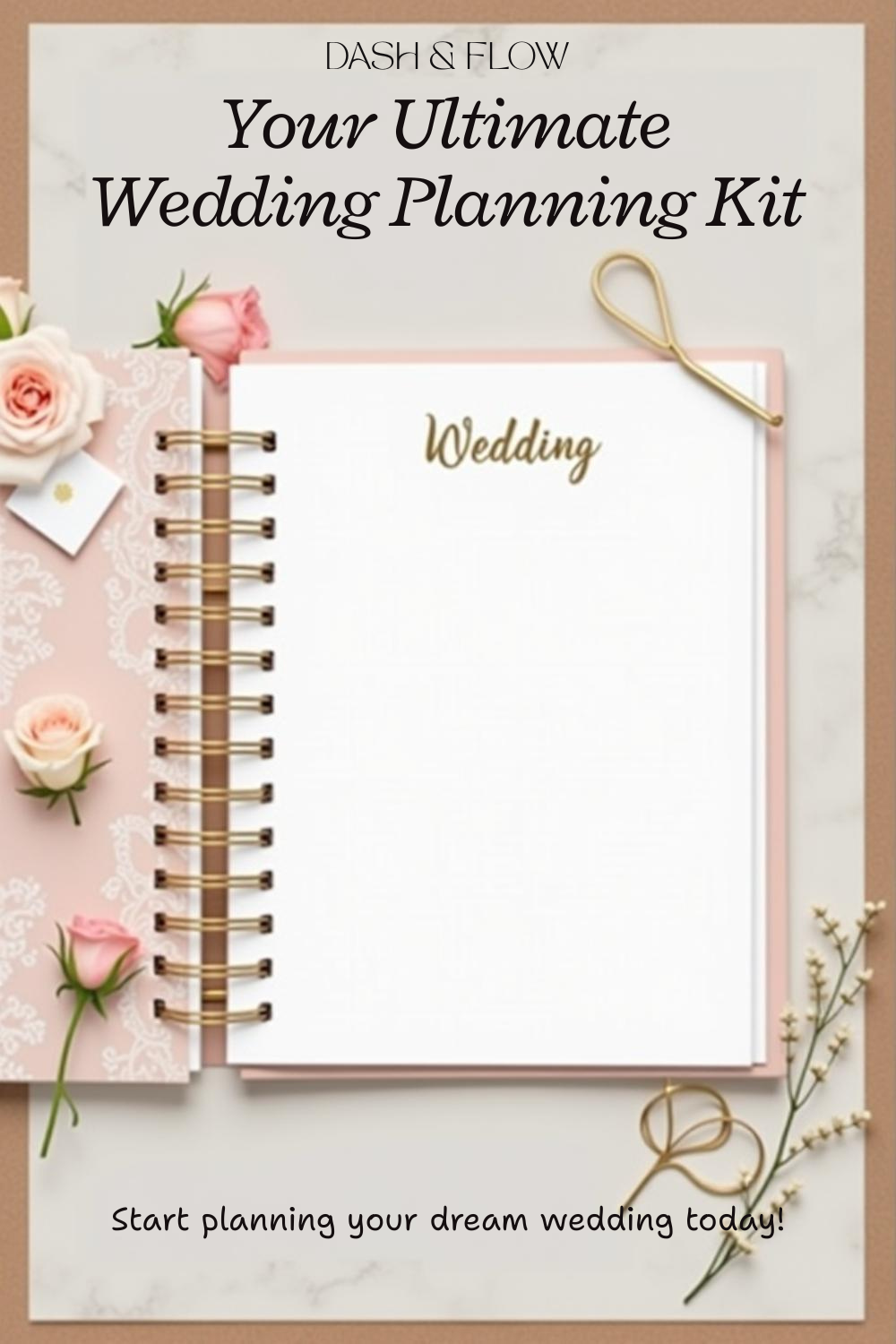 Ultimate Notion Wedding Planner Kit (US Edition) – Digital Download | $1.49