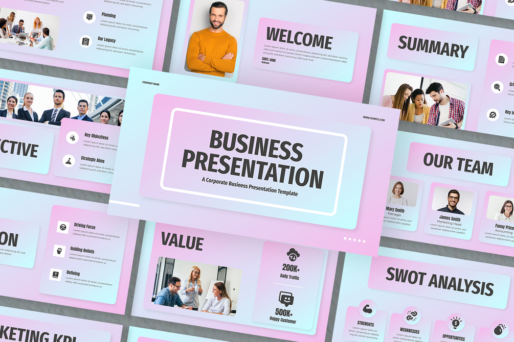 Corporate Business PowerPoint Presentation Template