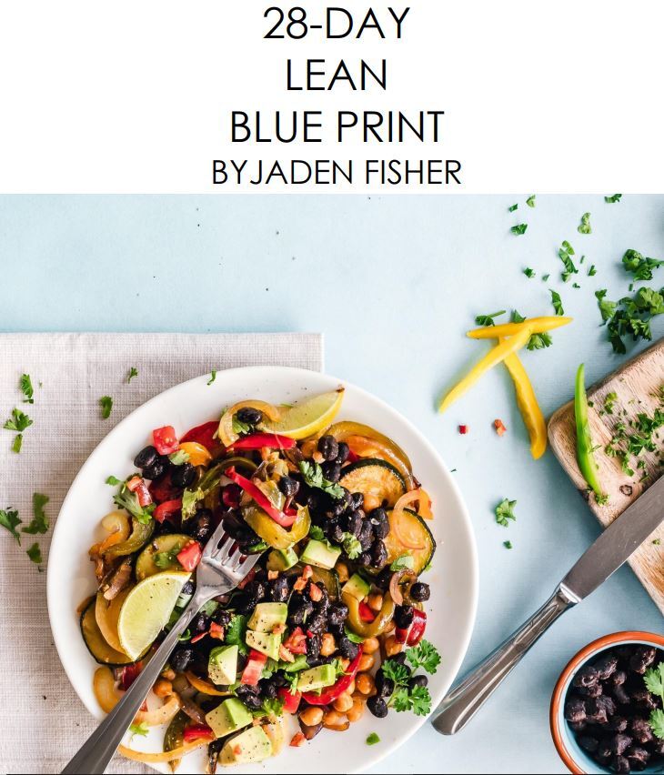 28 Day Lean Blue Print