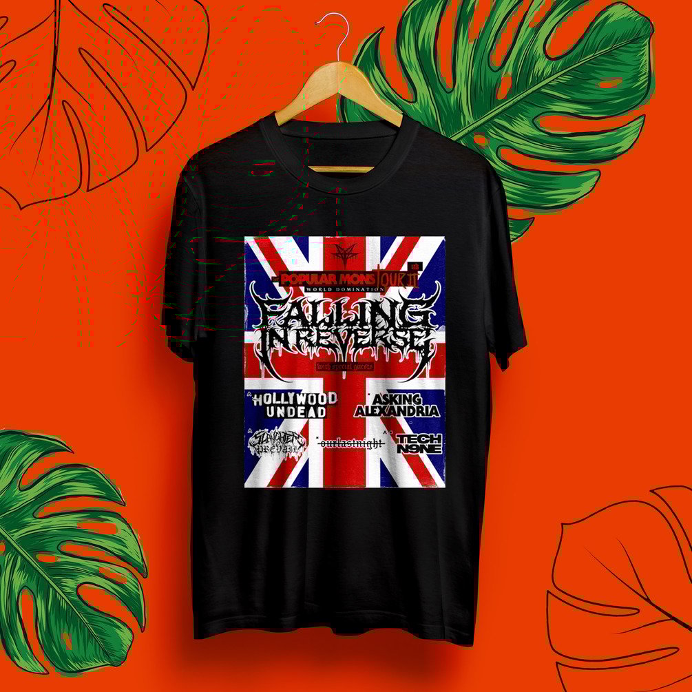 FALLING IN REVERSE THE POPULAR MONSTOUR 2 U.KINGDOM TOUR 2024. FALLING ...