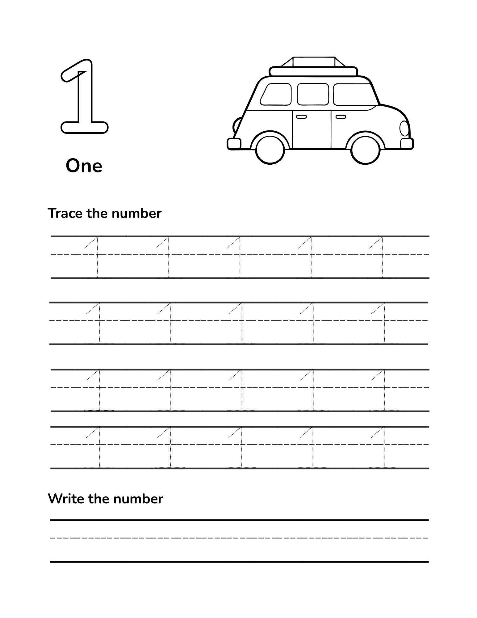 Preschool Math Workbook – Volume 1: Numbers, Addition & Subtraction ...
