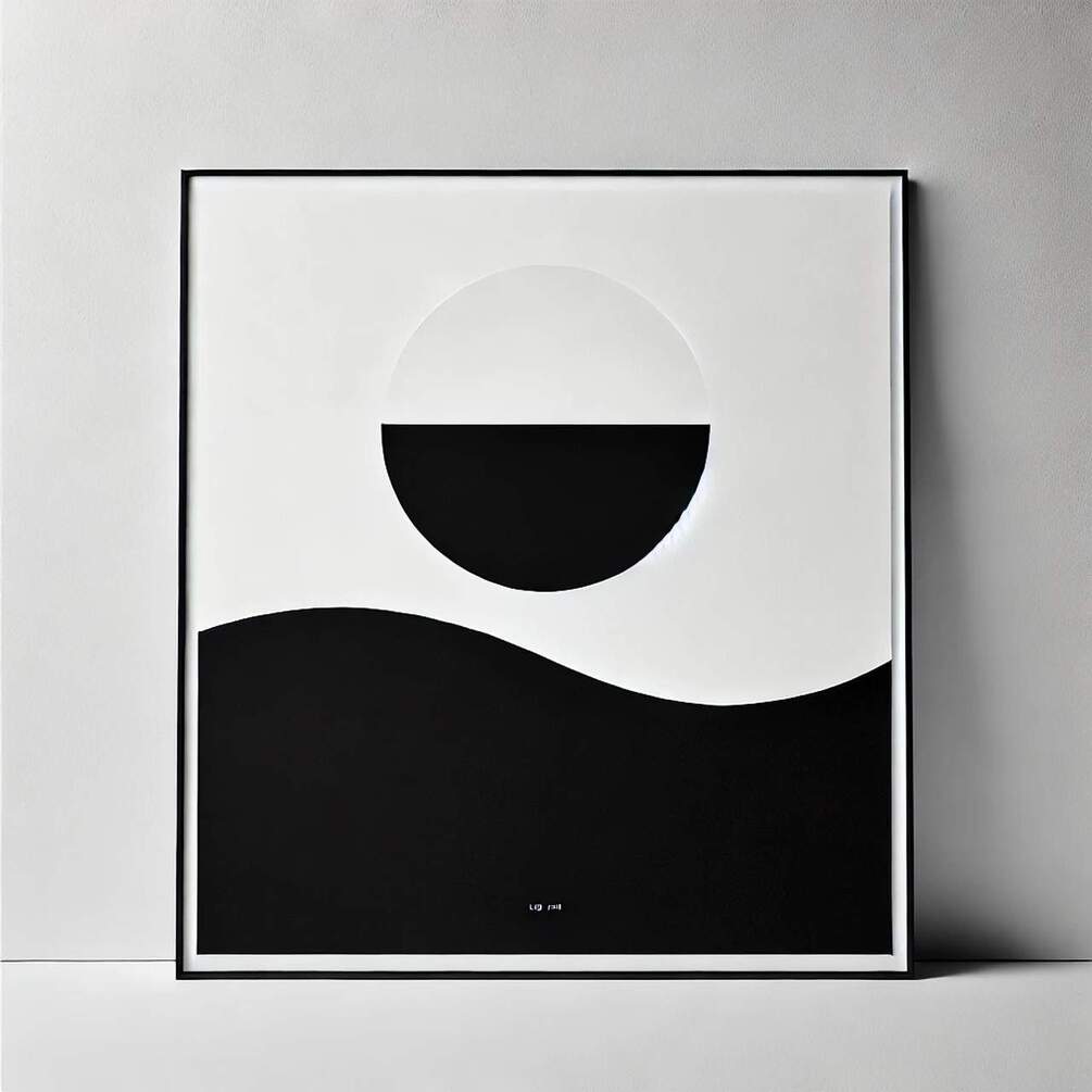 Minimalist Geometric Art Print #1
