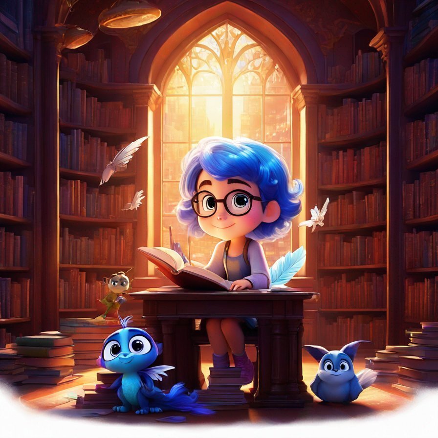 The Library of Forgotten Stories-story for kids