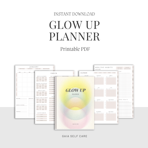Glow Up Planner