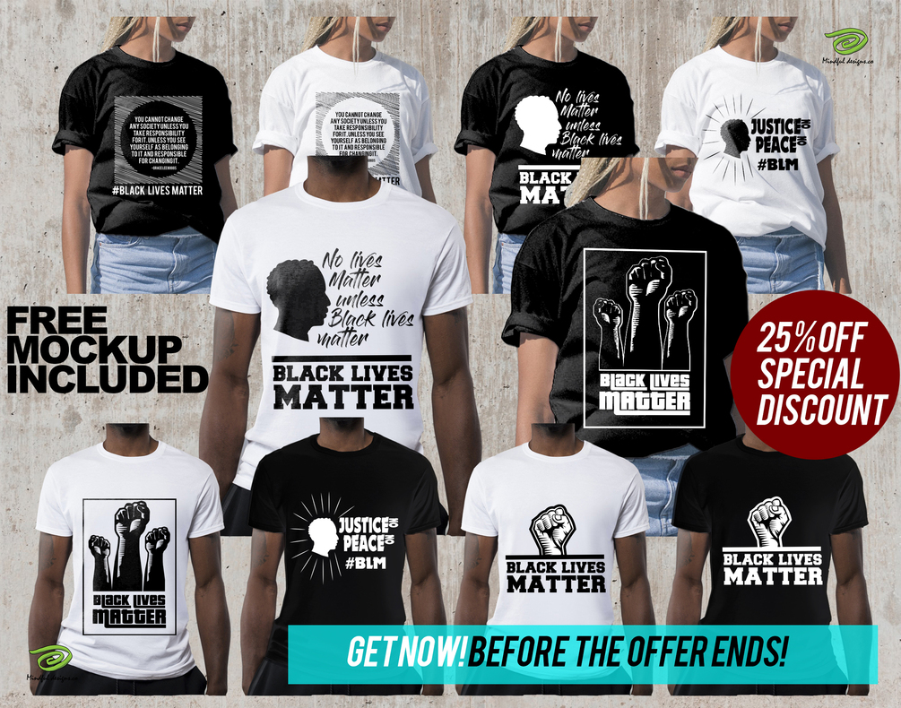 Black lives Matter SVG Bundle, PNG Bundle, BLM Svg, BLM PNG, Set 2