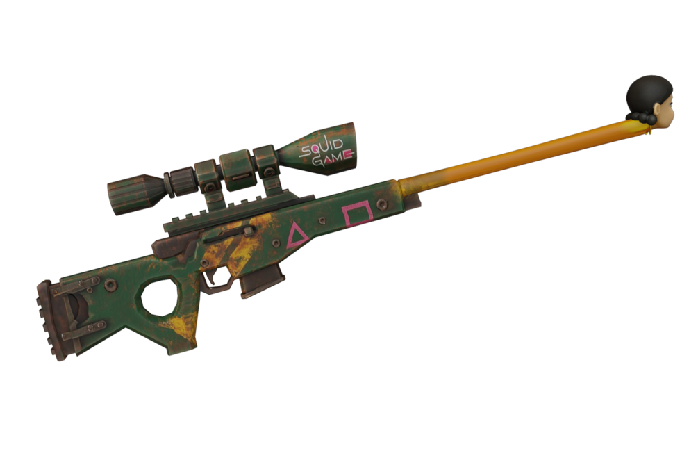 Squid Game Weapons 3D