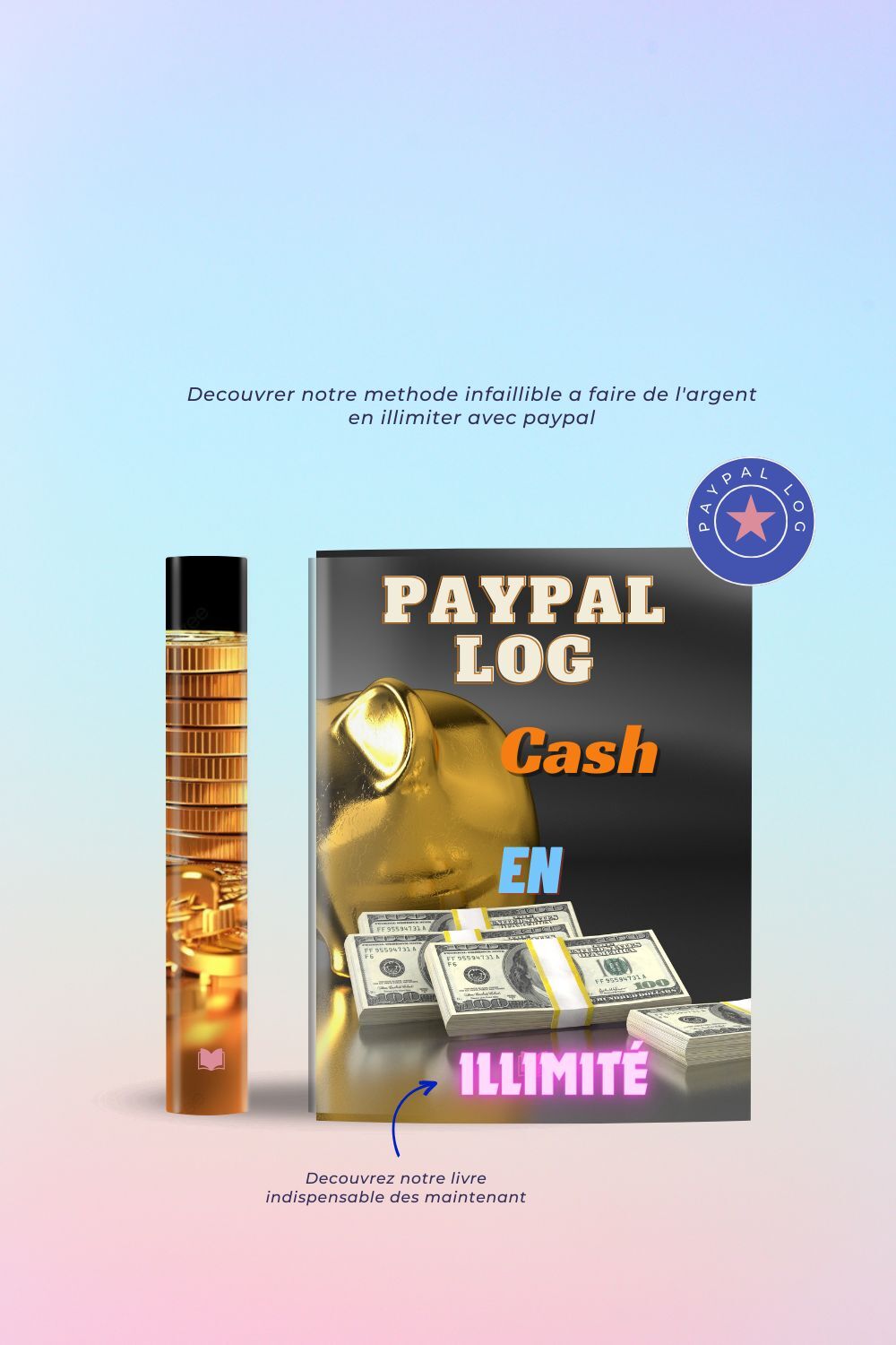 Paypal log argent illimité