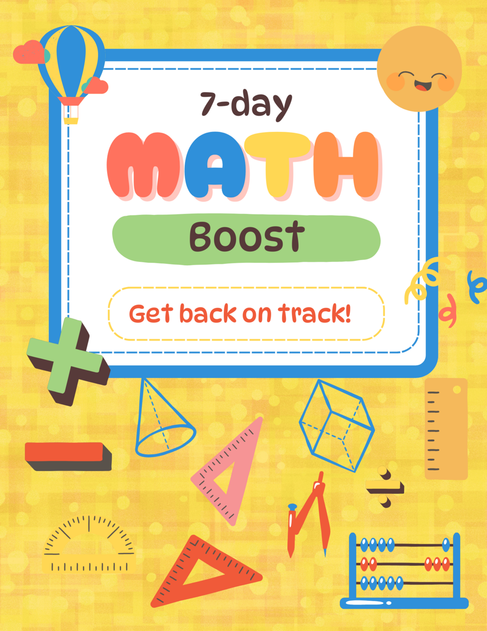 7-Day Math Turnaround Plan - Fast Fix for Failing Grades