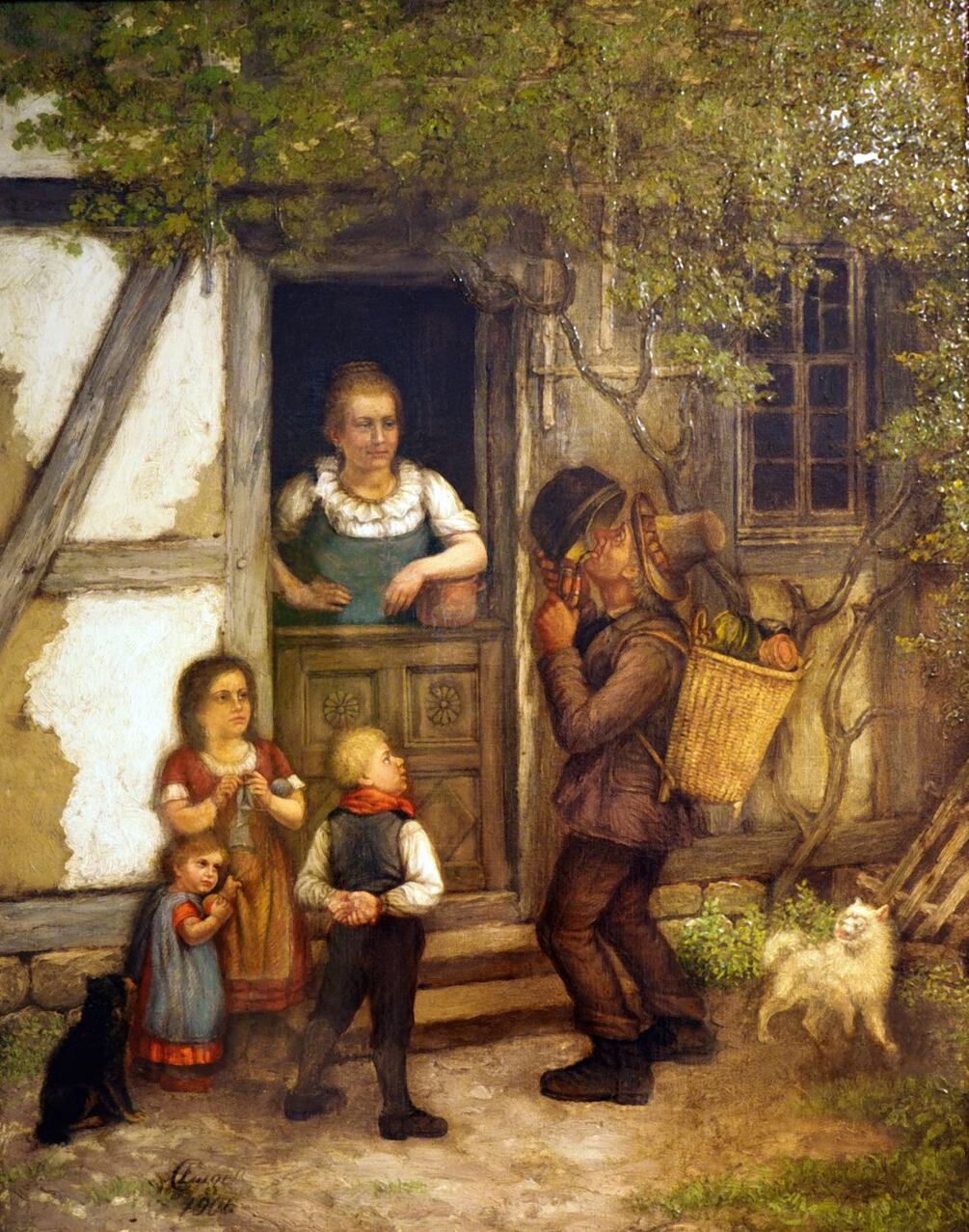 Huckster created by Carl Engelke