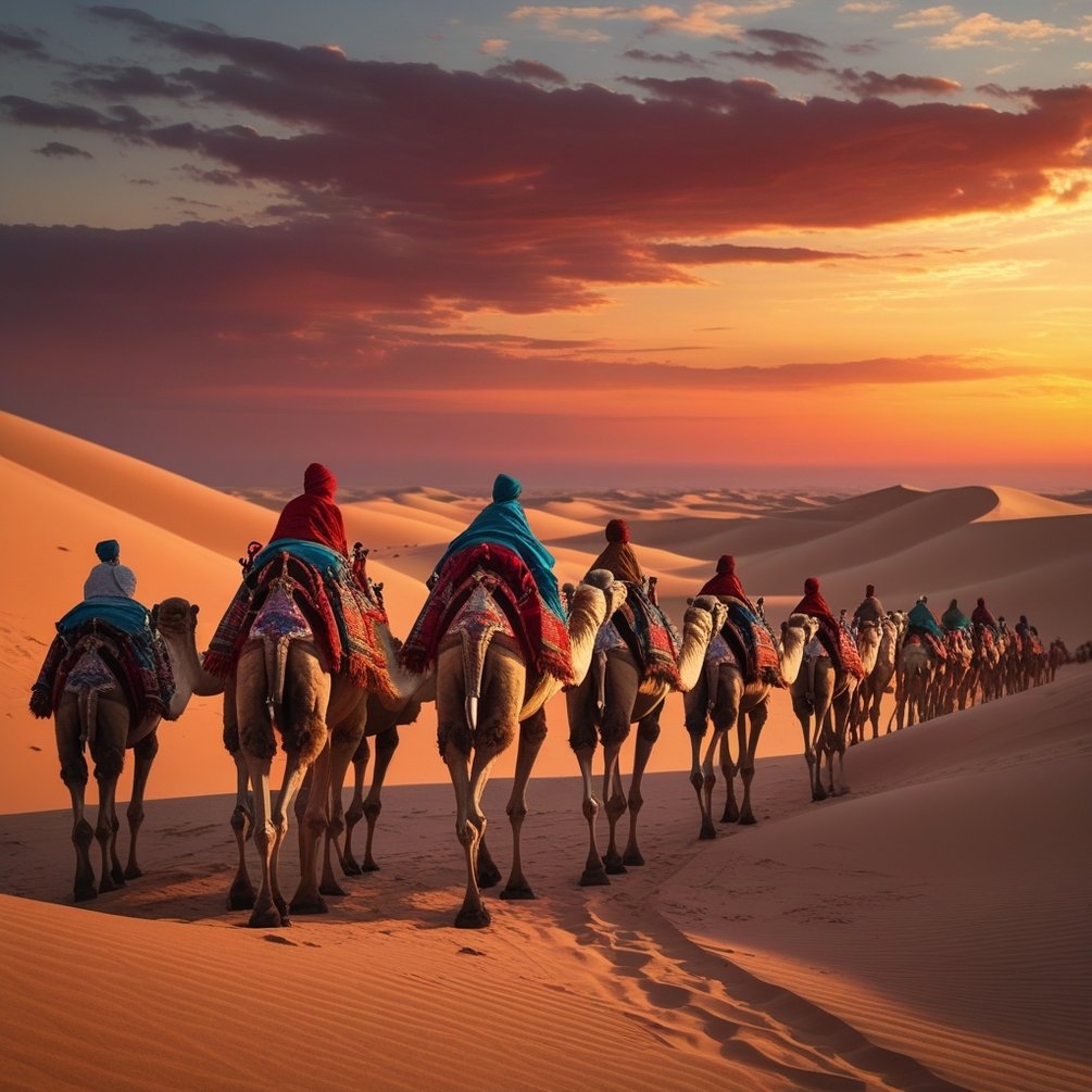 10 Epic Al-Generated Arab Wallpapers Warriors, Palaces & Desert