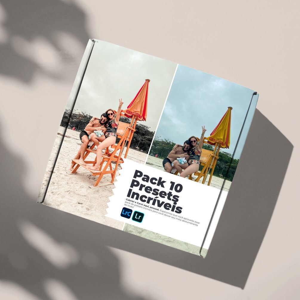 Pack Presets Lightroom - Gab e Carol
