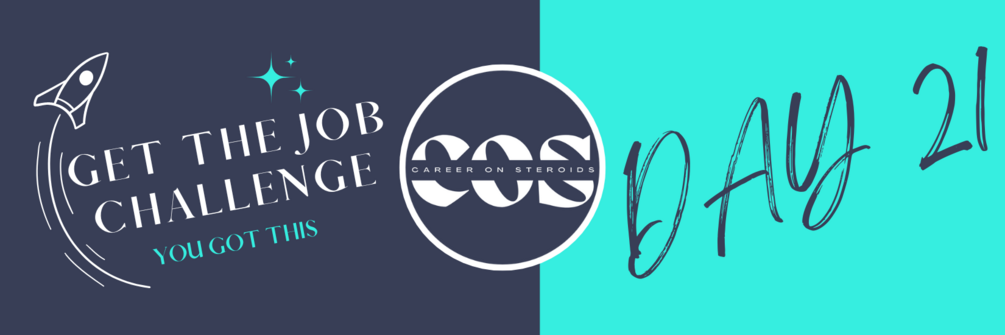 Get The Job Challenge - 21 Days To Getting Hired