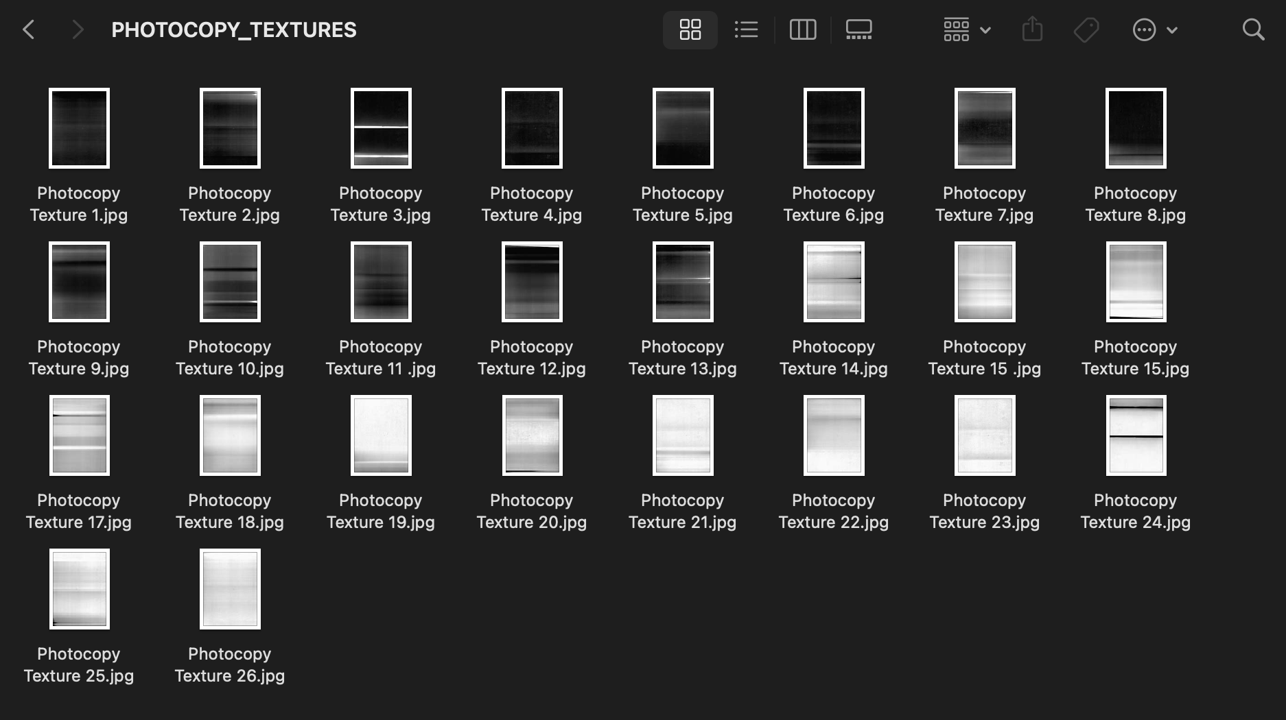 26 Photocopy TEXTURES Pack