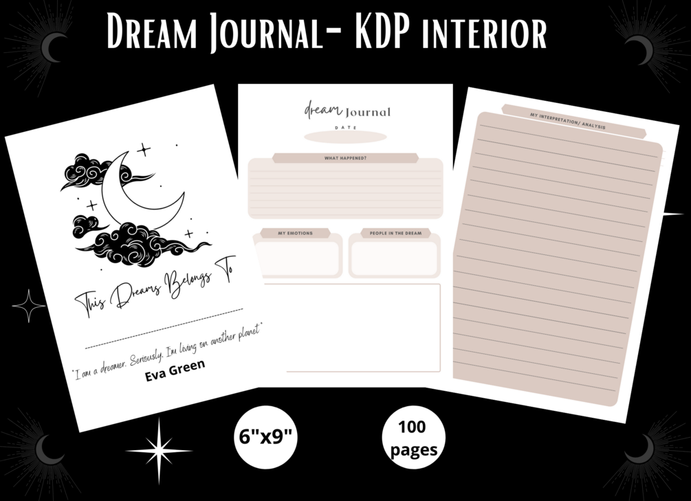 Dream journal - Premium interior
