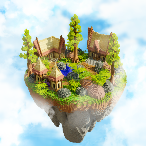 🌳Nature SkyBlock Spawn🌳