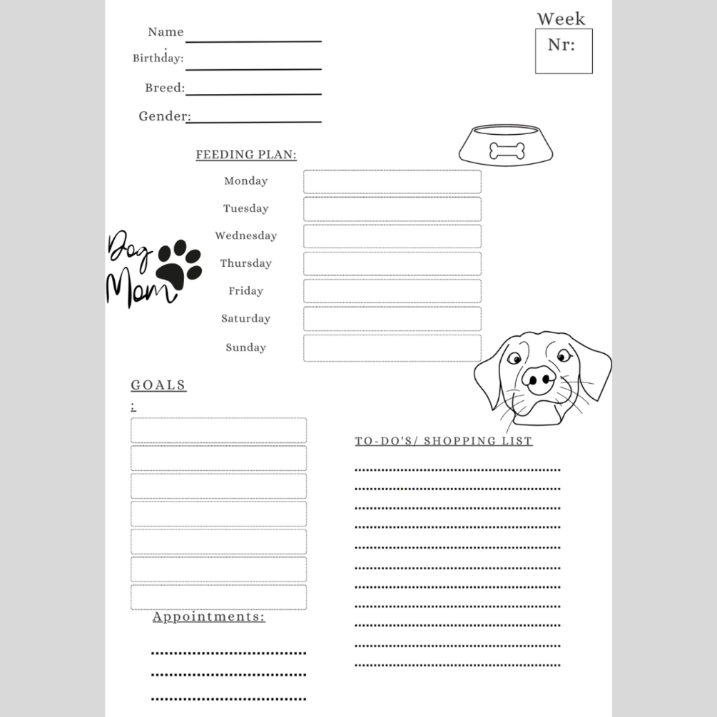 Dog Planner - 1