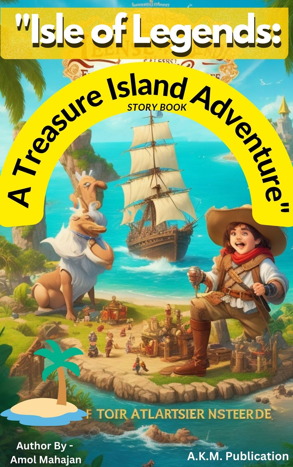 "Isle of Legends: A Treasure Island Adventure" Story Book