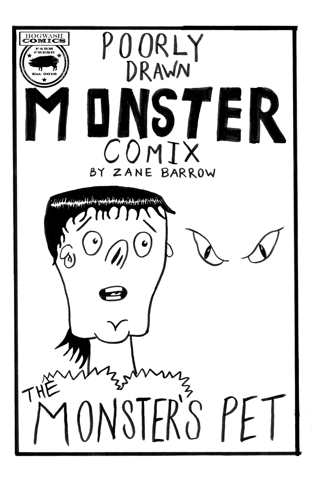 Poorly Drawn Monster Comics #1