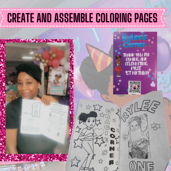 Create and Assemble Coloring Pages