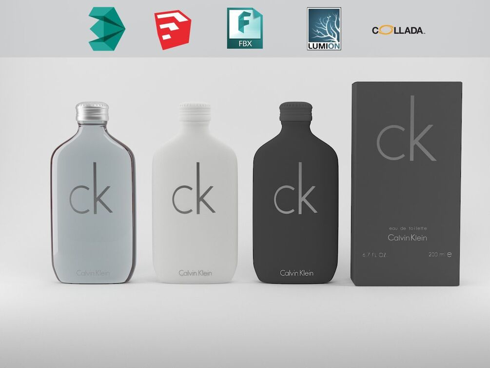 Calvin Klein Bottle & Box