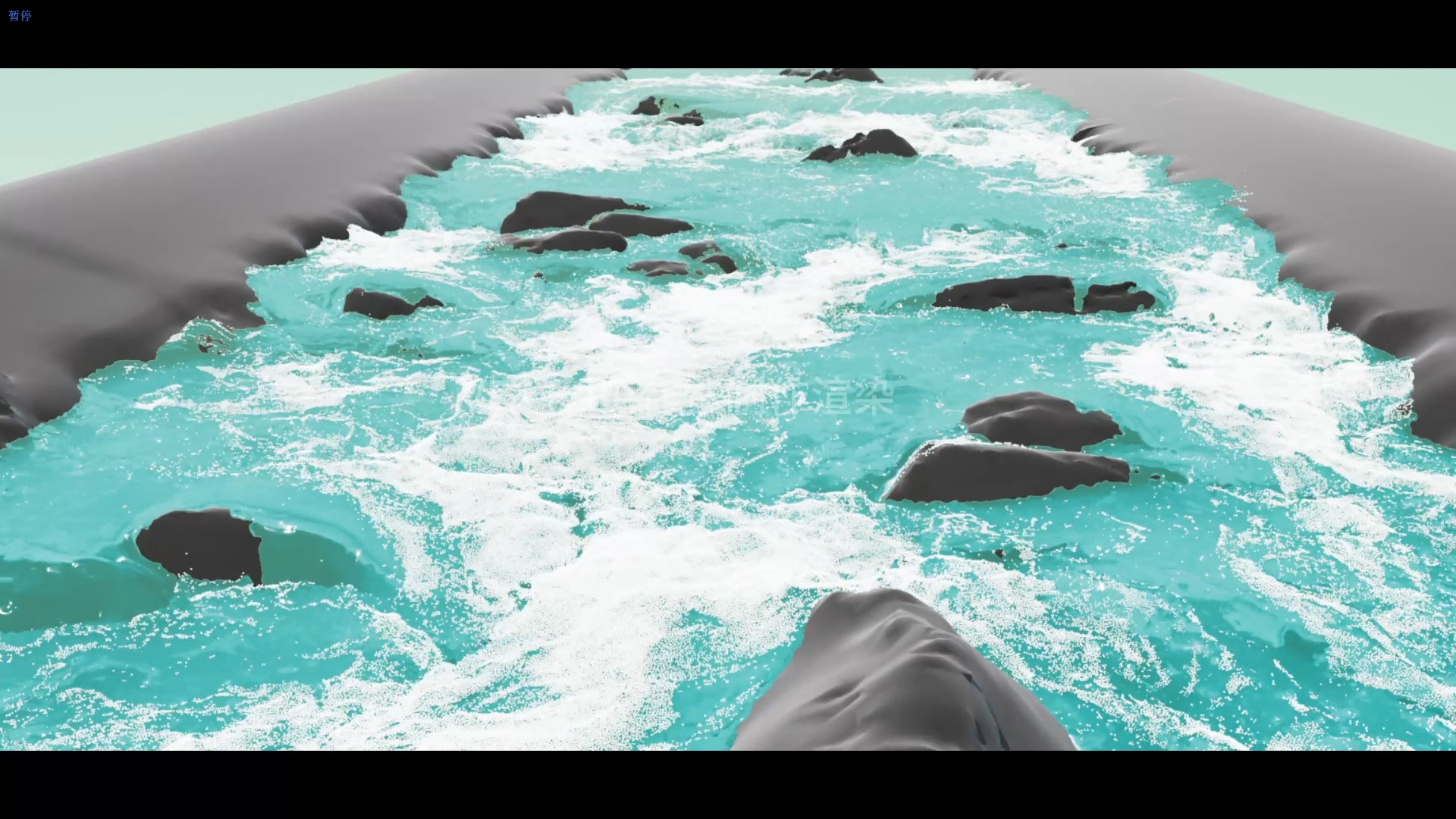 Houdini High Realistic River Waterfall Solution and Rendering karma xpu ...