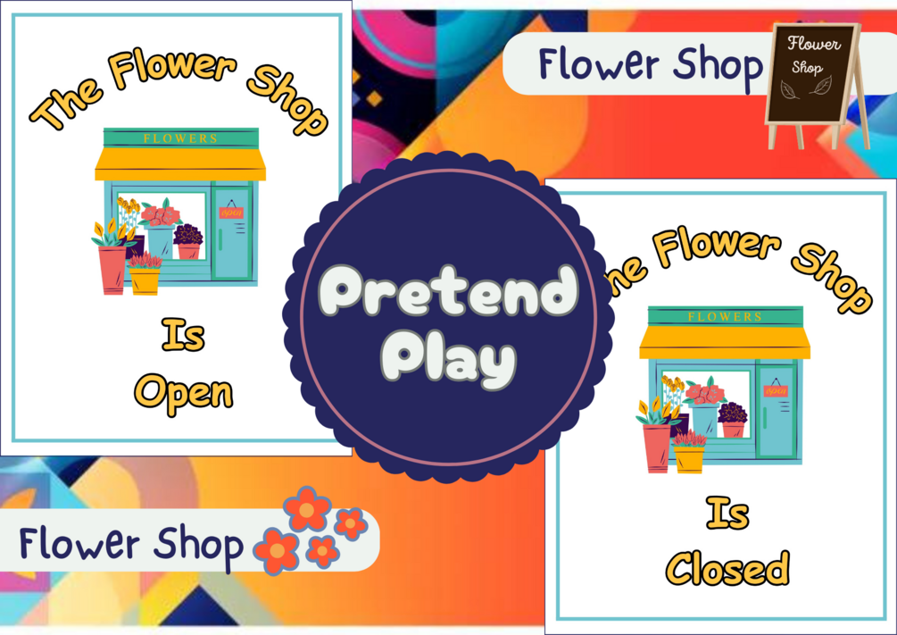 Flower Shop Pretend Play