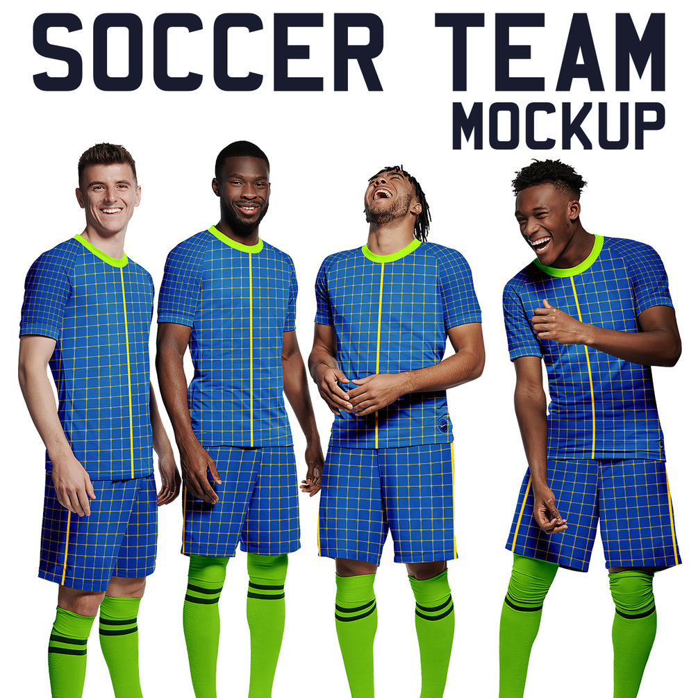 Soccer Team Mockup