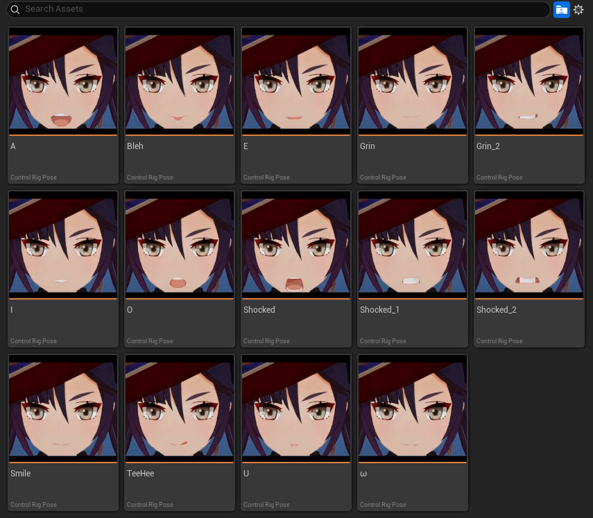Mona Megistus UE5 Animation Control Rig