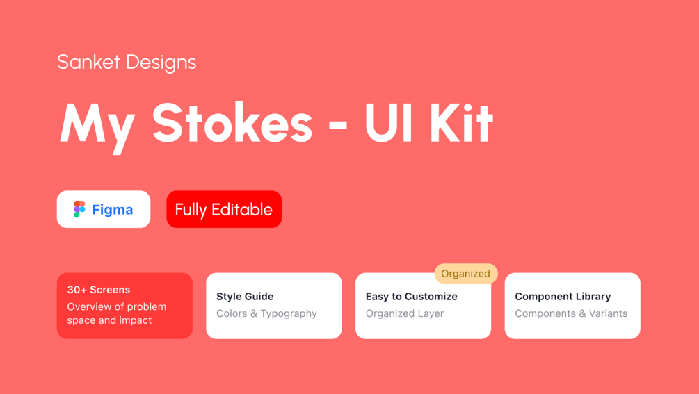 My Stokes - Stocks App UI Kit